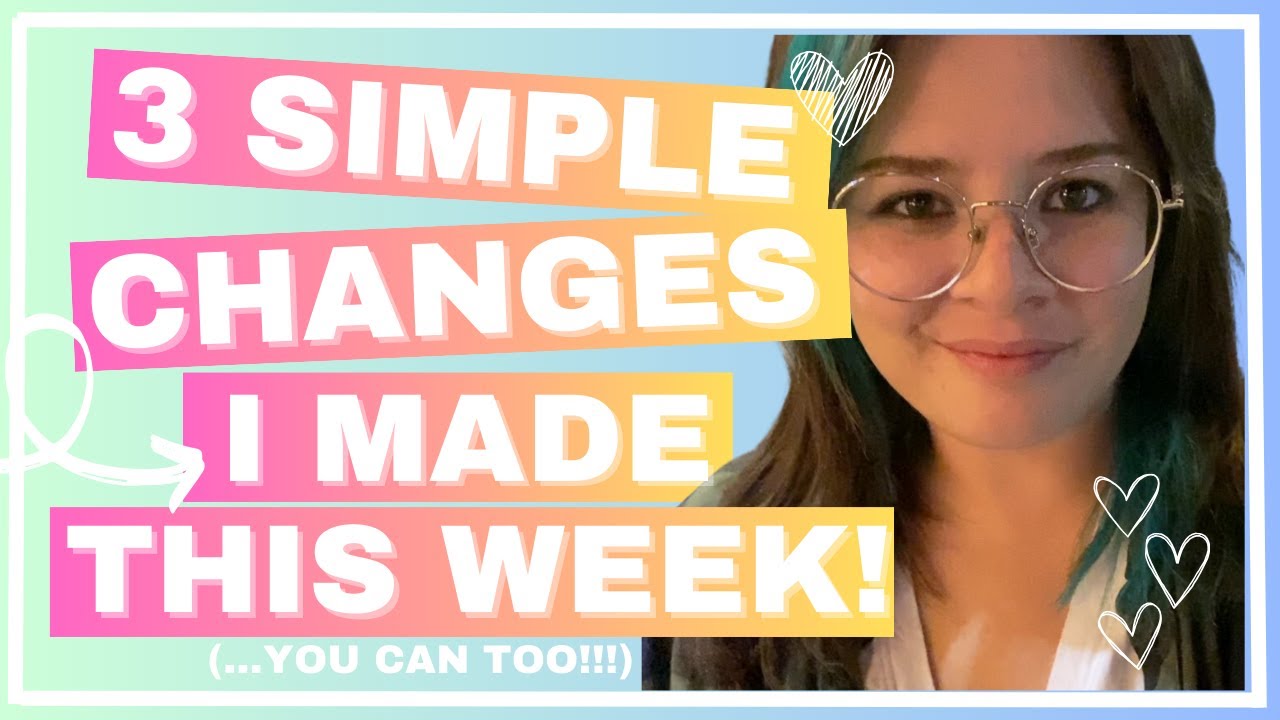 3 Simple Things I Did to Improve My Week! | Weekly Vlog - YouTube