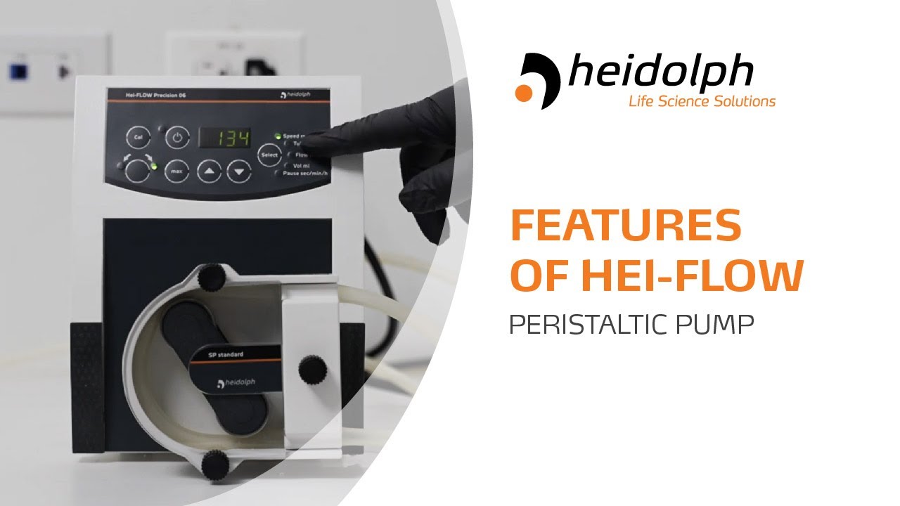 Features of the Hei-Flow Peristaltic Pump - YouTube