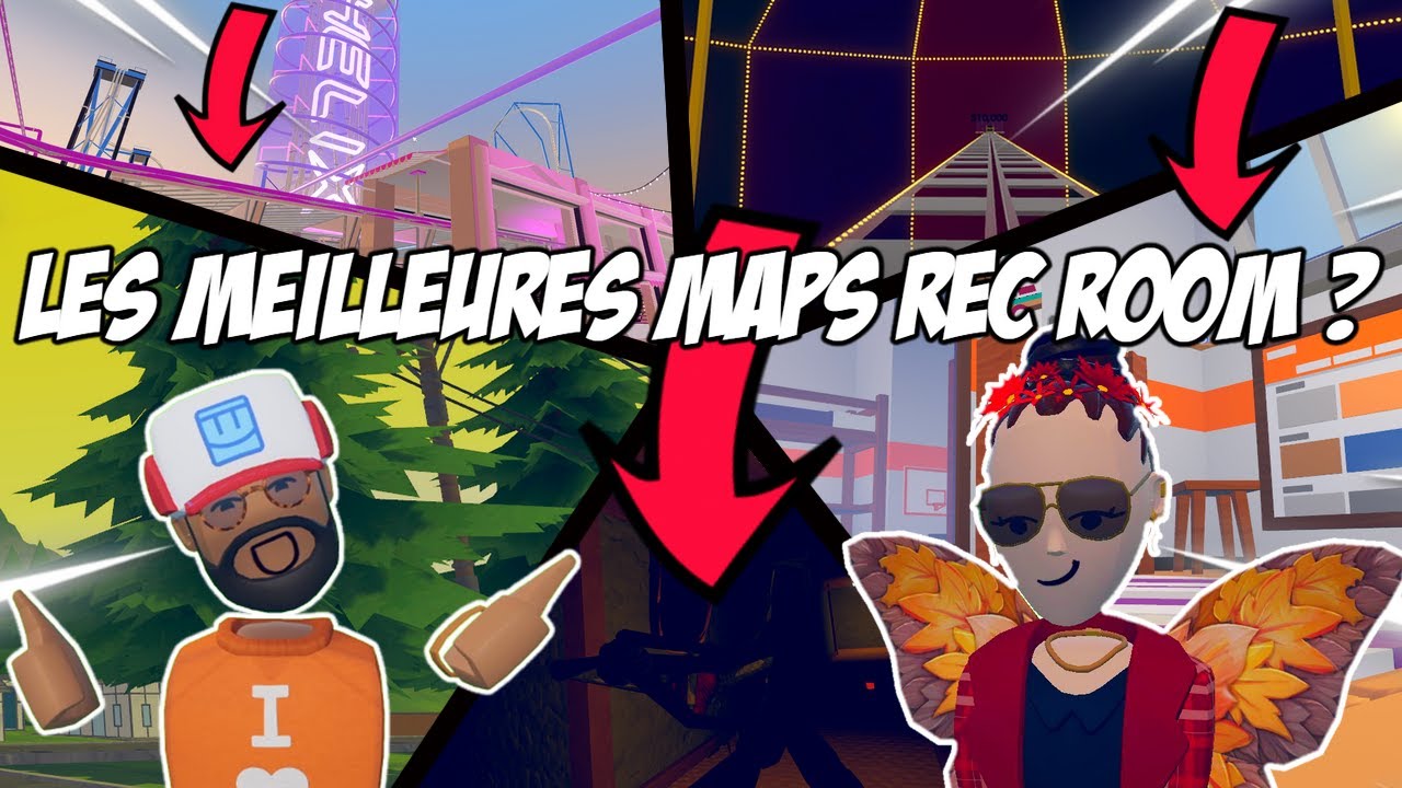 LES MEILLEURS MAPS REC ROOM ? - YouTube