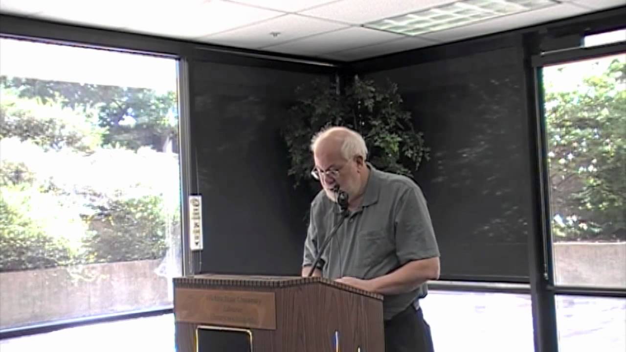 Paul Dickey (Poetry Reading) at Wichita State University 10/6/2011 ...