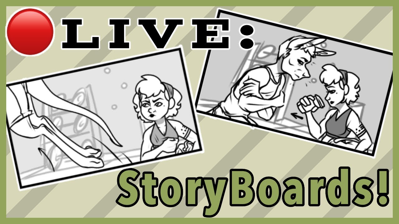 🔴LIVE: Storyboard Clean Up - YouTube