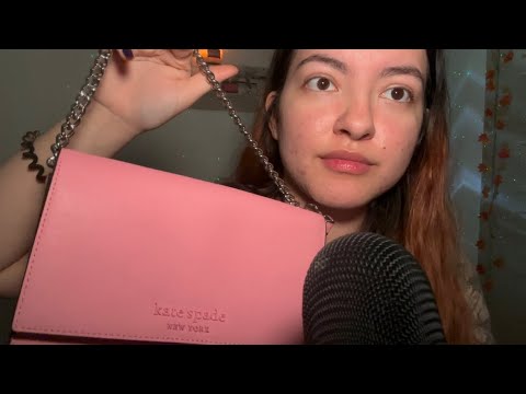 ASMR what’s in my purse 👛 - YouTube