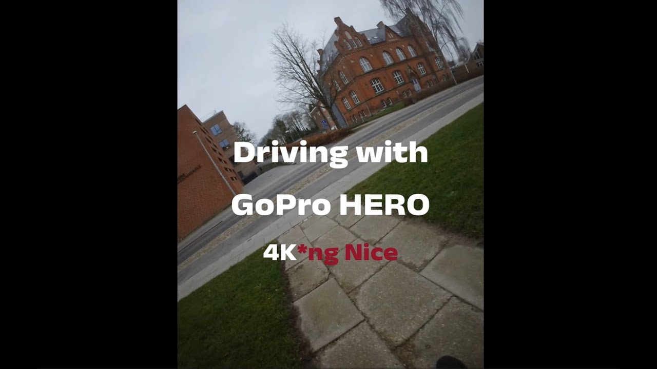 Driving with GoPro HERO 4K - YouTube