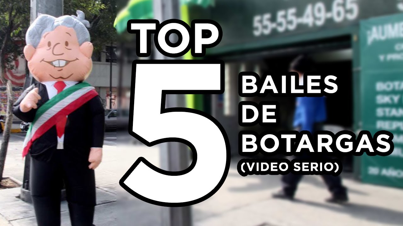 TOP 5 MEJORES BAILES DE BOTARGAS - YouTube