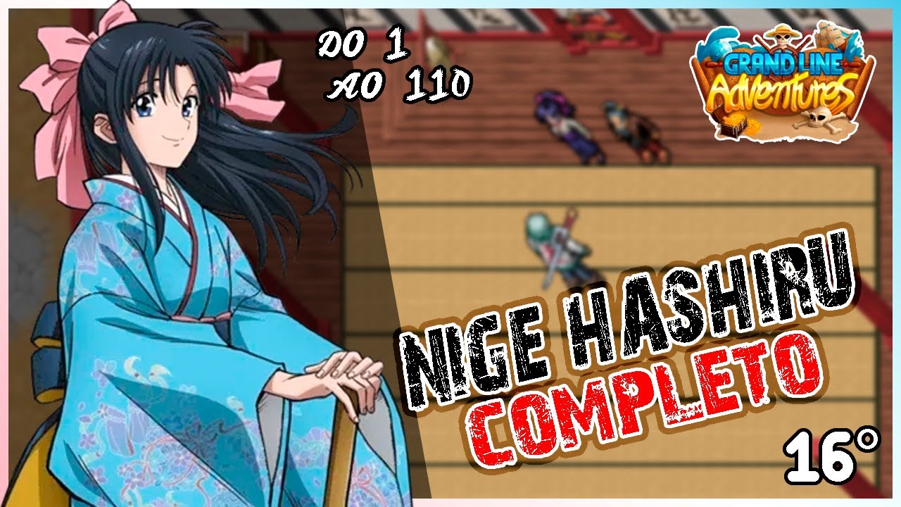 QUESTS, BAÚS E RENDA FINAL! tudo de Nige Hashiru Island completo ...