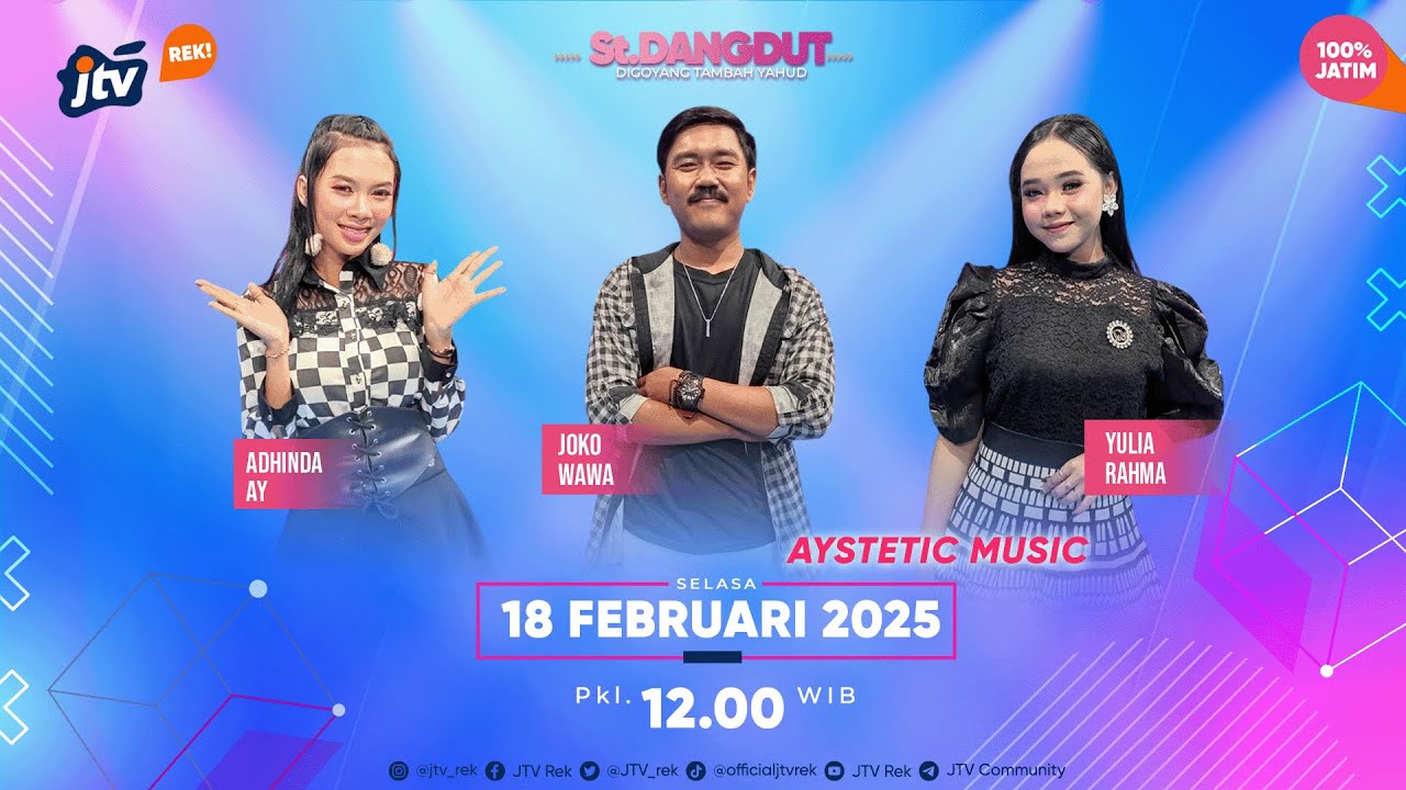 LIVE | STASIUN DANGDUT - ADHINDA AY, JOKO WAWA, YULIA RAHMA | JTV - YouTube