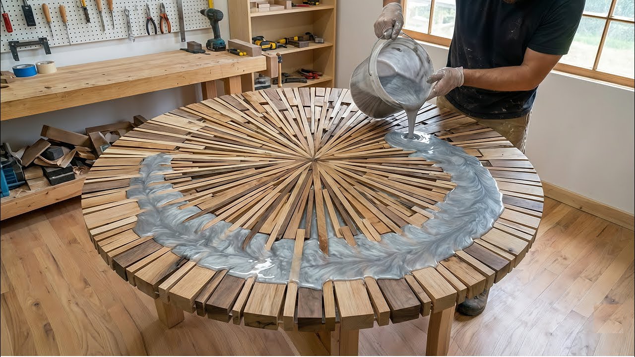 Woodworking The Best Techniques For Creating Stunning Epoxy Wood Tables ...