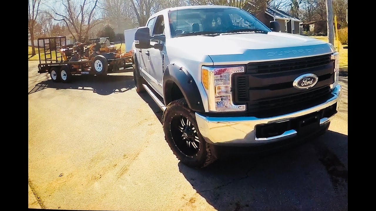 New Trailer With NEW Equipment Defender Racks - YouTube