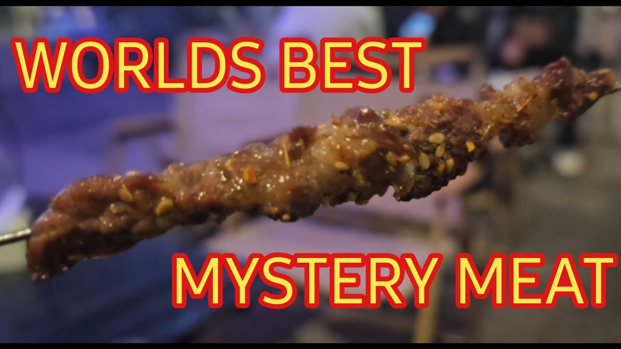 WHERE IS THE BEST MYSTERY MEAT ON A STICK? THAILAND OR CHINA? - YouTube