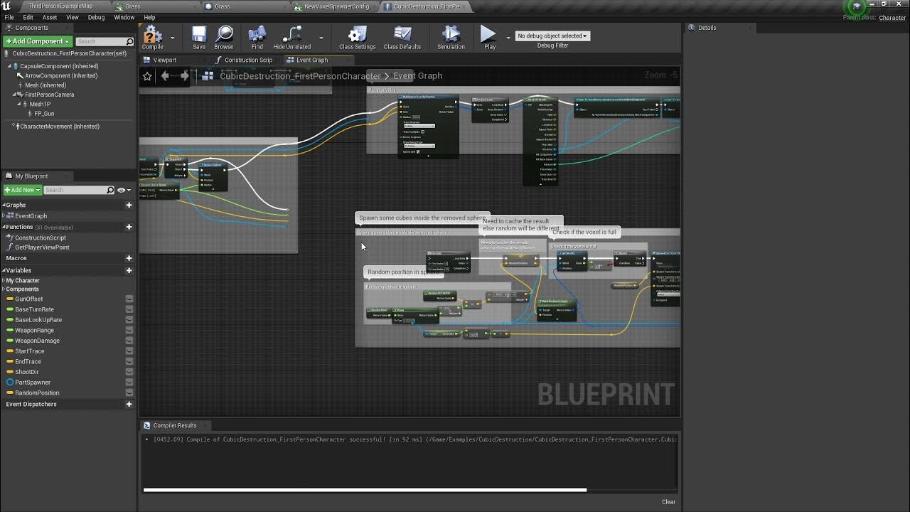 Unreal Engine Voxel Plugin | Digging With Foliage - YouTube