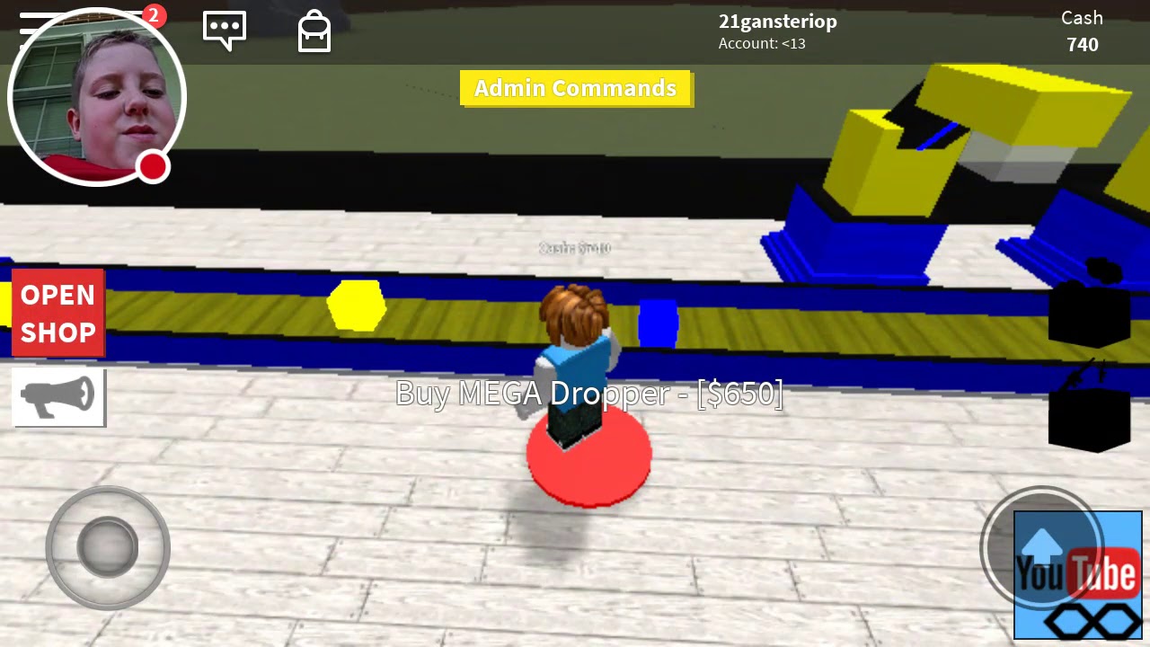 Part 1 of playing Roblox on YT gaming - YouTube