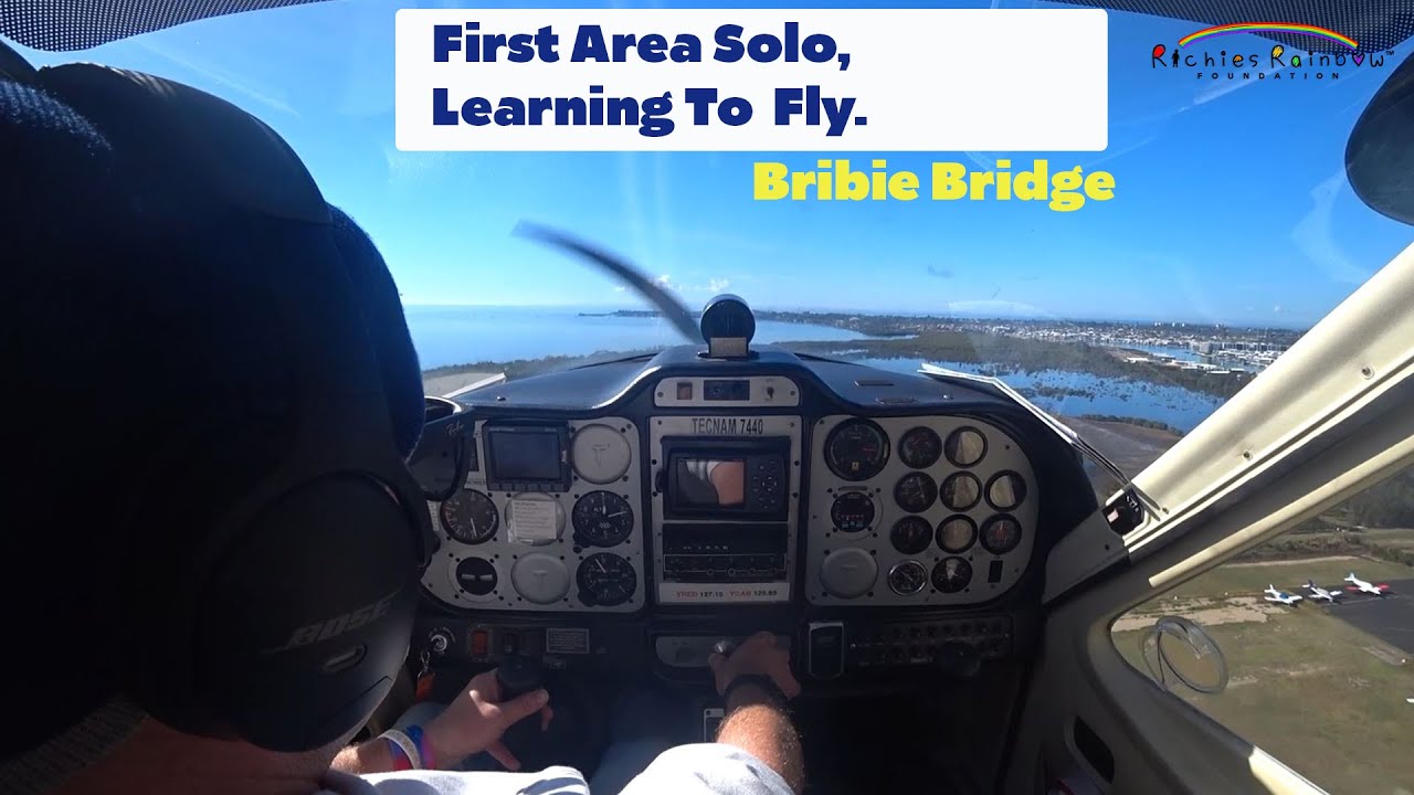 1st Area Solo , Learning To Fly - YouTube