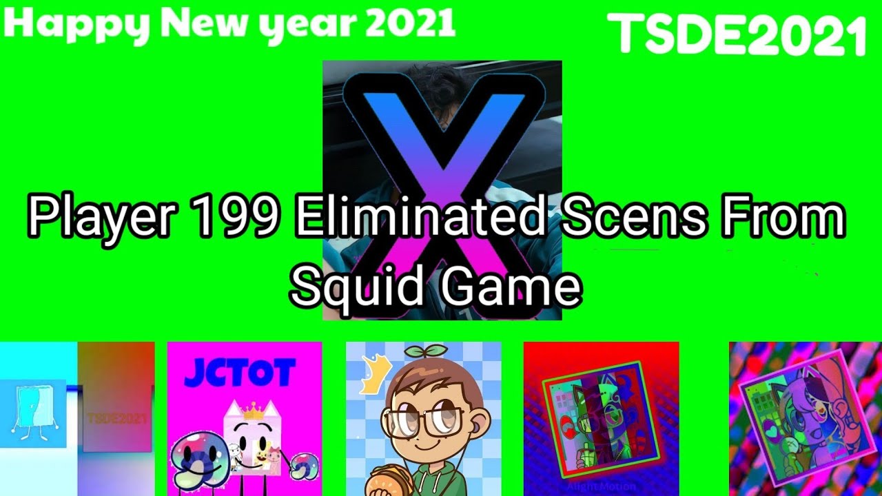Player 199 Eliminated Scens From Squid Game! - YouTube