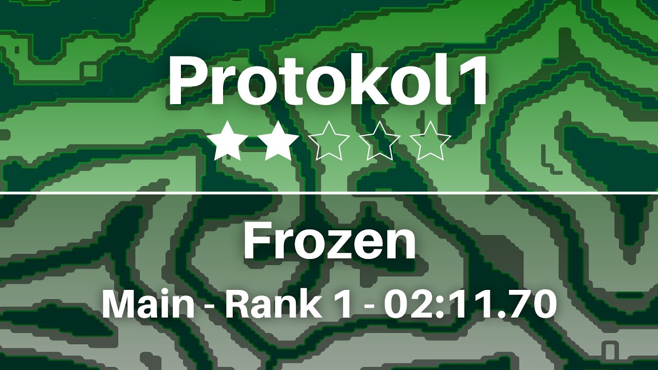 Frozen - Rank 1 | Protokol1 | 02:11.70 | Main ★★ | Teeworlds Gores ...