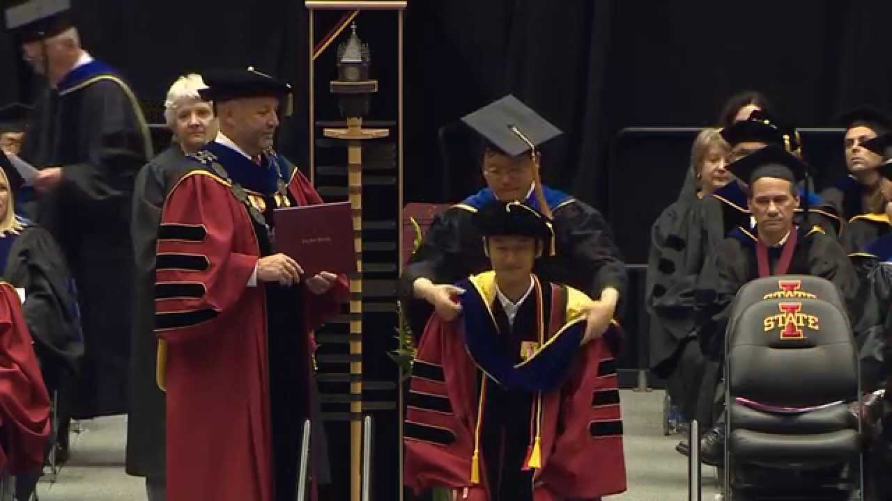 Iowa State Spring 2015 Graduate Commencement - YouTube