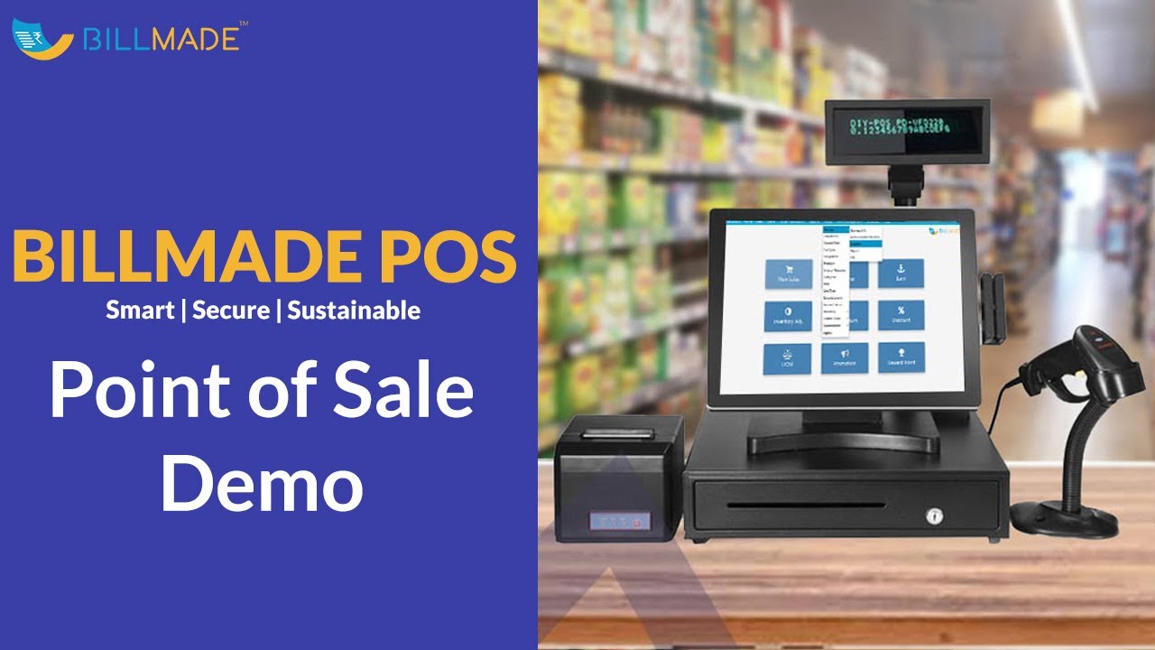 All New BillMade POS Demo | English | Point of Sale Demonstration ...