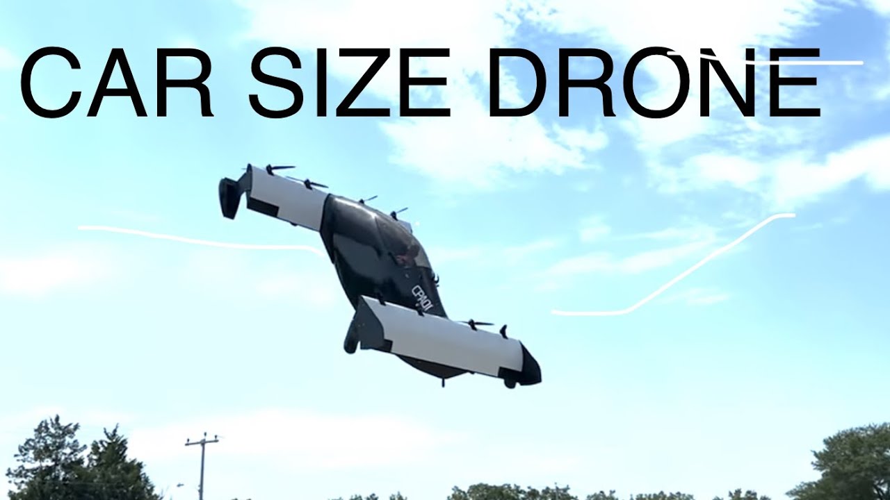 Car size drones sound and look like this - YouTube