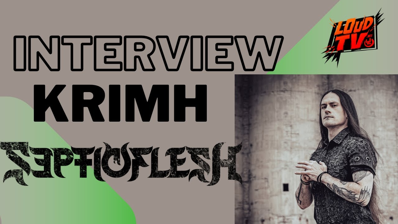 Interview with Krimh from Septicflesh on the 2024 Euro tour - YouTube
