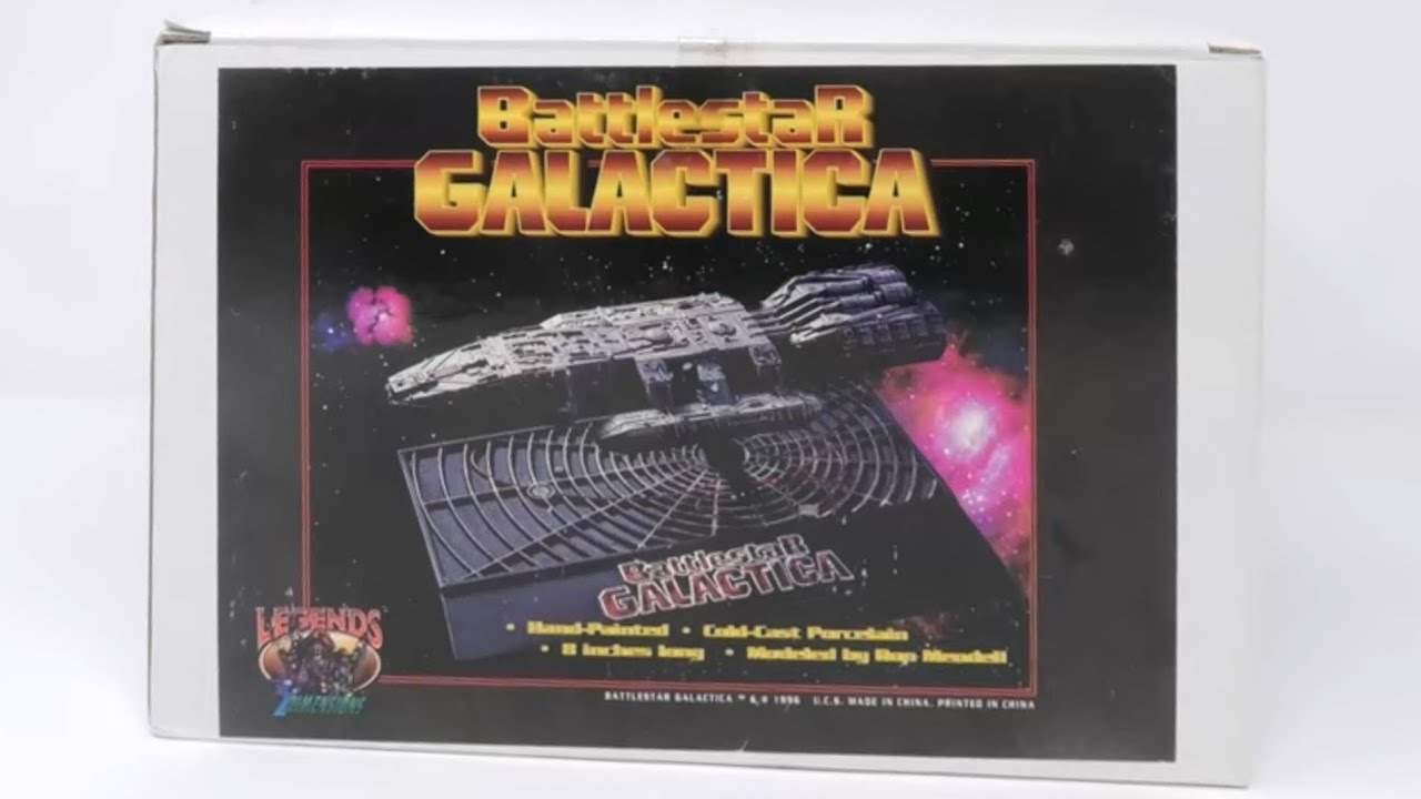 Battlestar Galactica Statue by Legends in Three Dimensions - YouTube