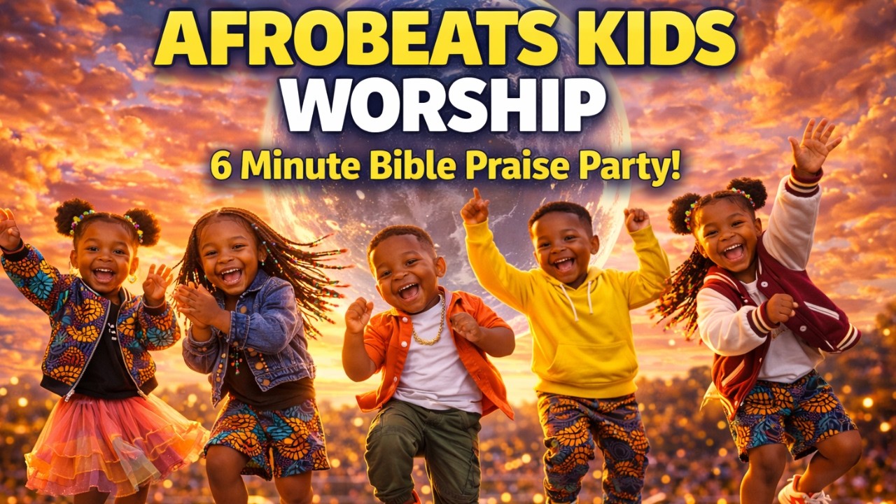 Kids Afrobeats Worship 🥁 High Praise Dance Songs for Children - YouTube