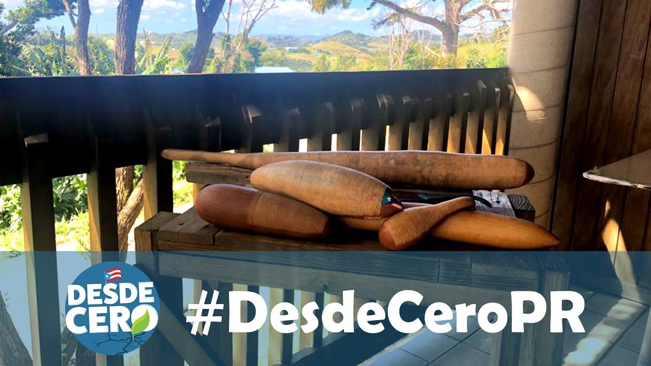 El güiro puertorriqueño, instrumento vegetal. - YouTube