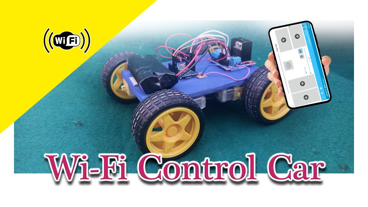 Wifi Control Car || How to make mobile Remote Controlled Car - YouTube