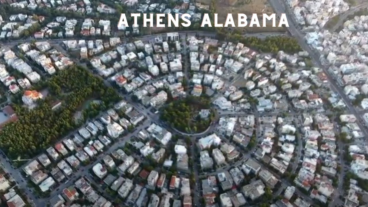 Athens Alabama Drone Tour - Aerial Selfie - YouTube