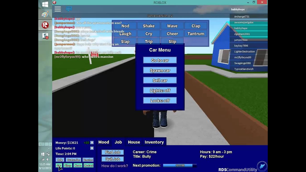 bills lunchmoney Lewis roblox verison - YouTube