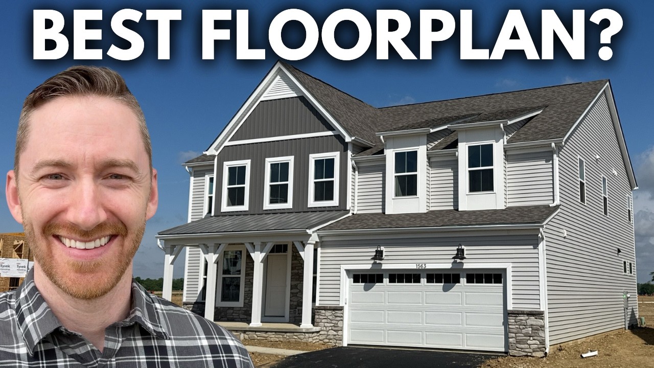 INSIDE Brand New Model Homes in Fast Growing Columbus Ohio Suburb ...