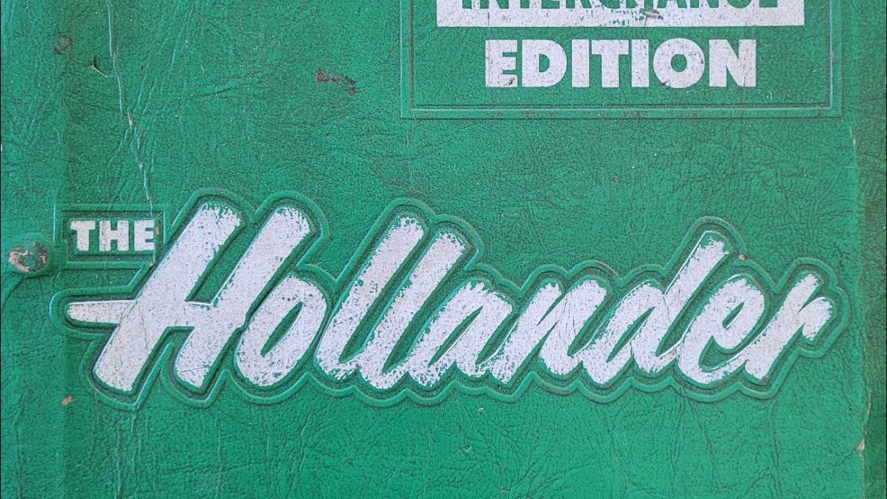 How To Look Up Parts In A Hollander Interchange Manual Used By Salvage ...