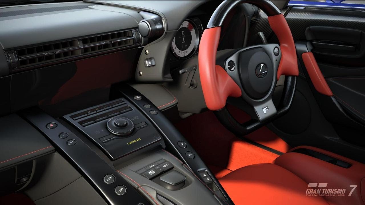 【GT7】レクサス LFA デモ エンジン音 内装 / GRAN TURISMO / LEXUS LFA / Demo / 4K PS5 231107 - YouTube