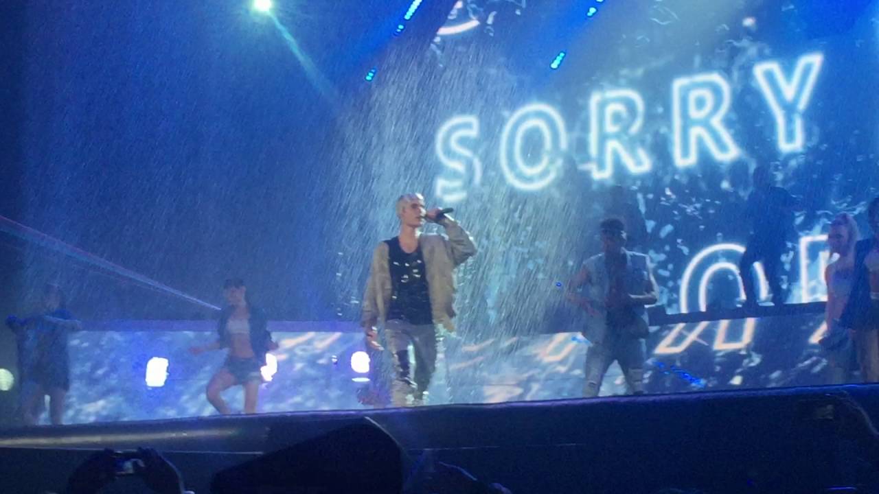 Justin Bieber Sorry Live at Purpose Tour San Diego 2016 - YouTube