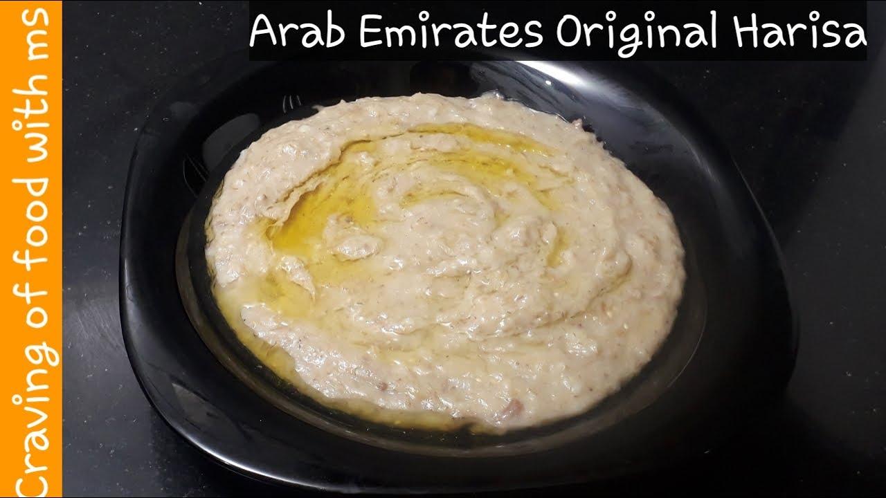 Arab Emirates Original Harisa recipe by|Craving of Food with MS - YouTube
