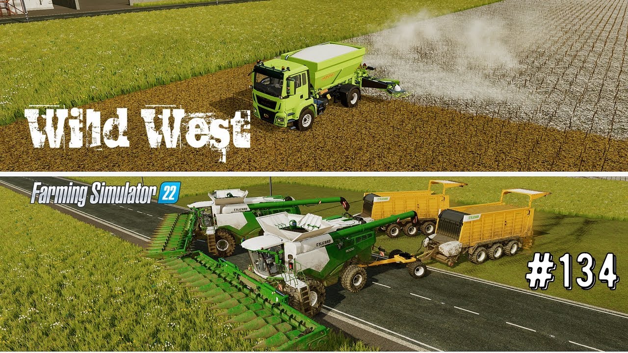 farming Simulator 22 fs22 timelapse Ep #134 Wild West Map fs22 Mods ...
