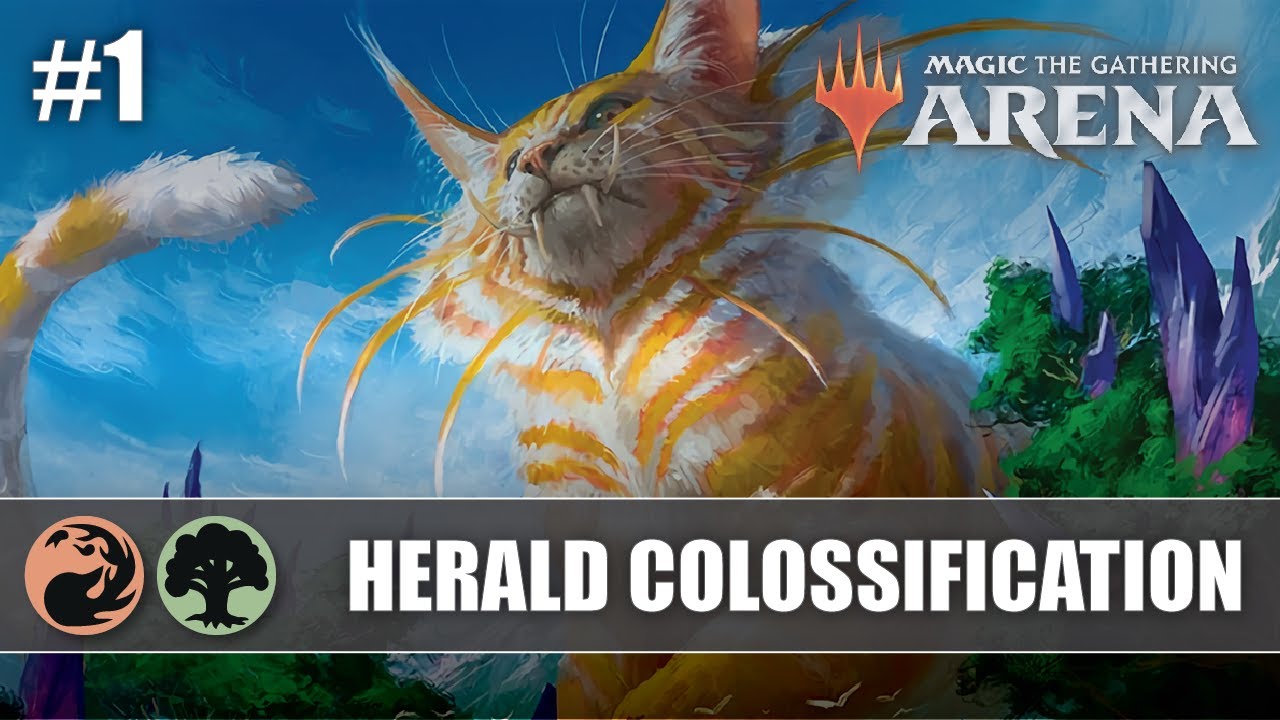 MTG Arena | Ikoria Standard | Herald Colossification - YouTube