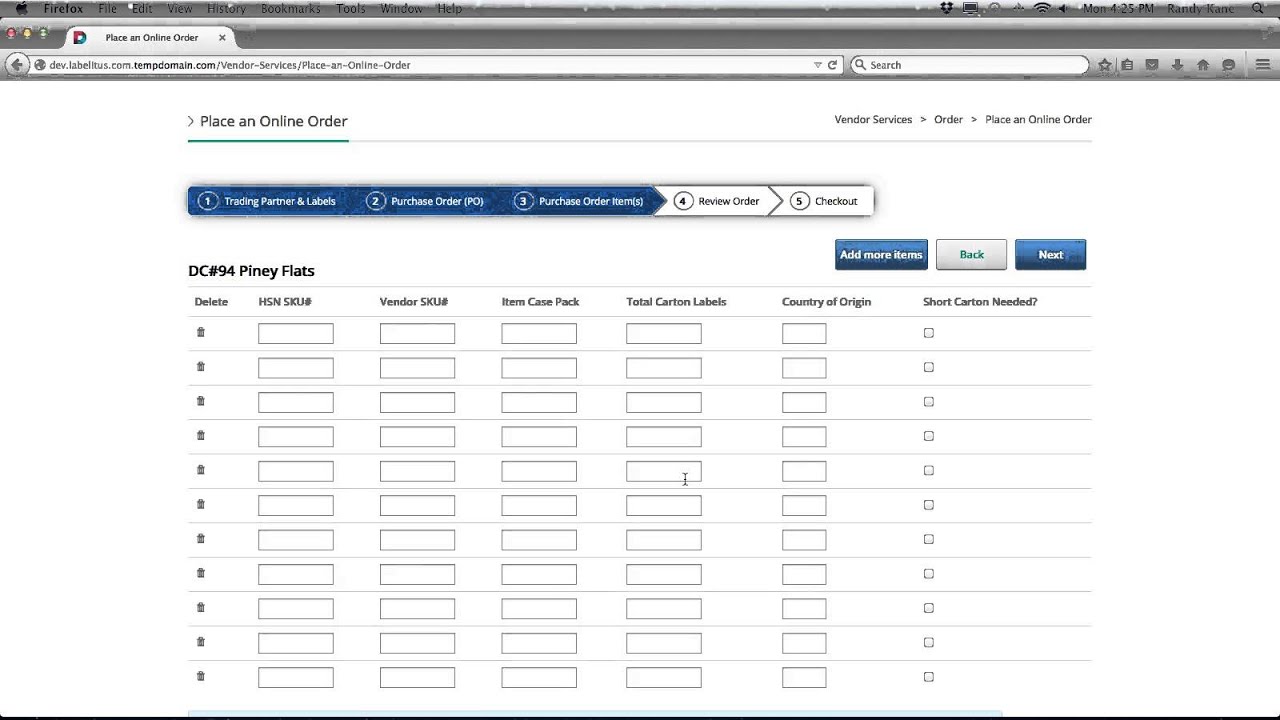 HSN Pallet Label Tutoroial - YouTube