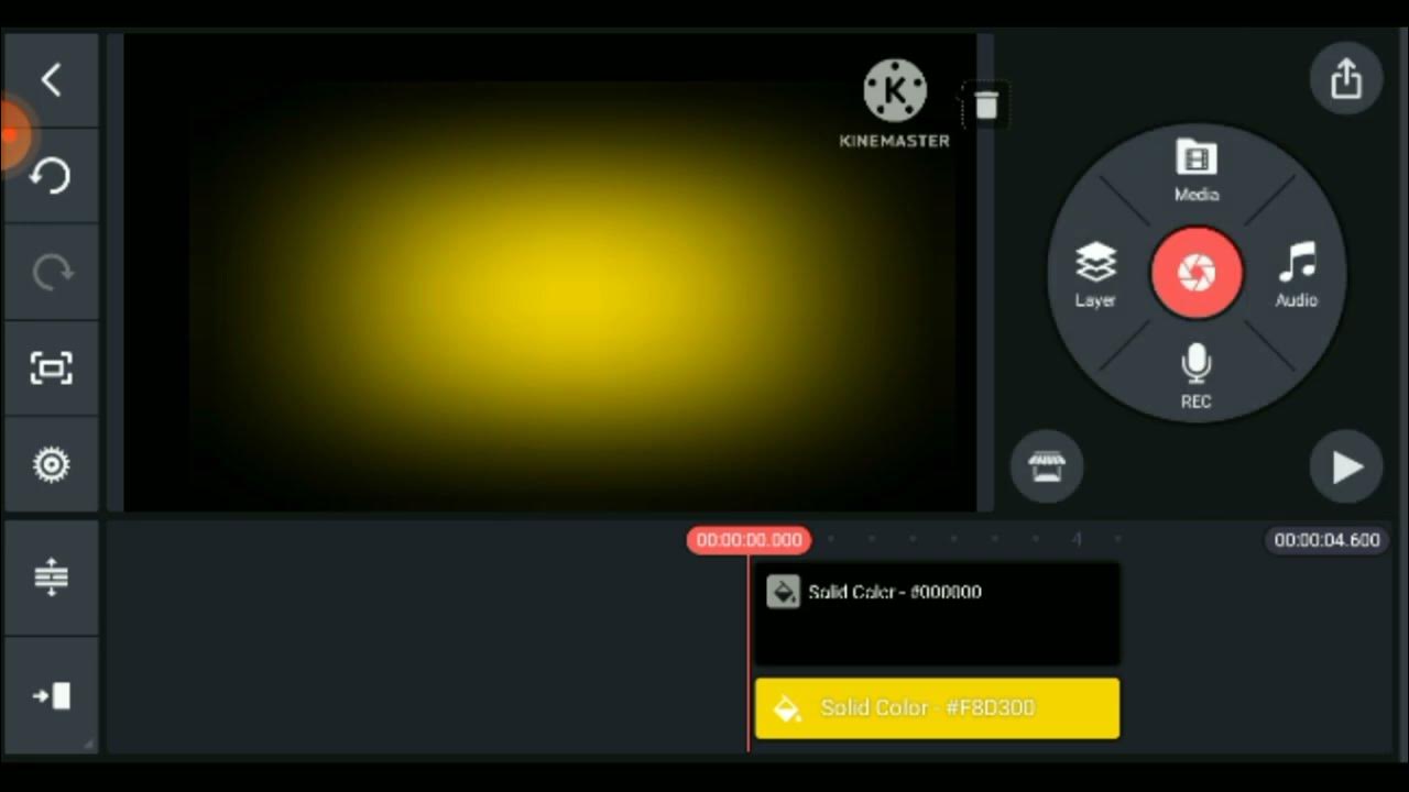 kinemaster colour change and text editing tutorial in kinemaster - YouTube