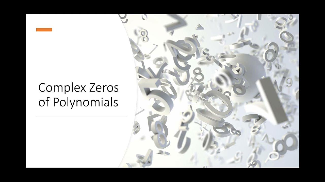 Complex Zeros of Polynomial Functions - YouTube
