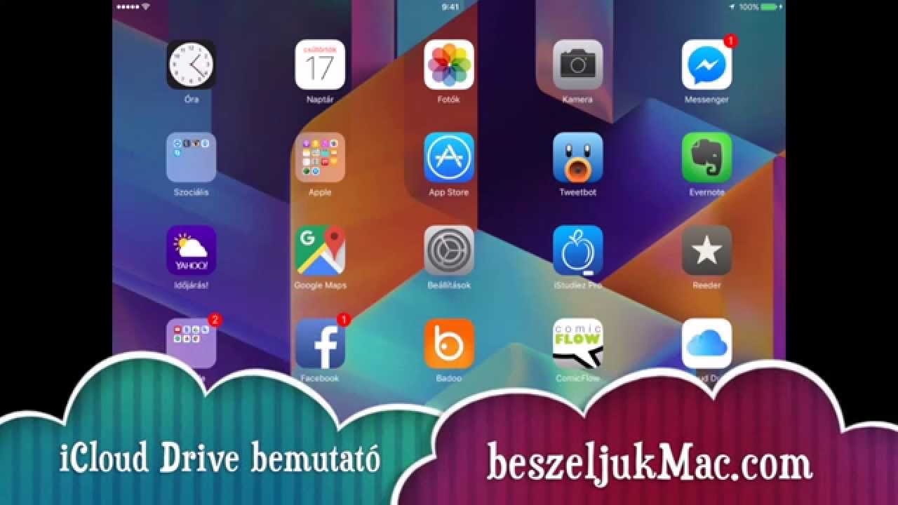 iOS 9 újdonságok: iCloud Drive - YouTube