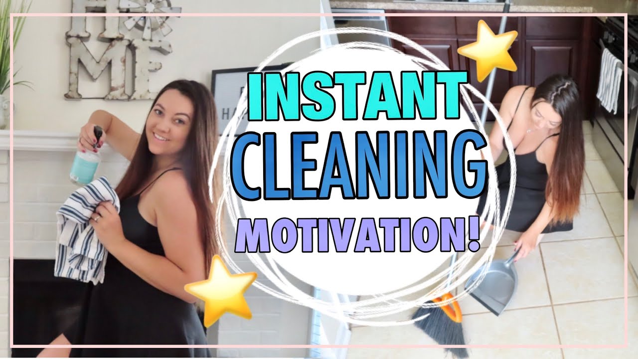 INSTANT CLEANING MOTIVATION | 8 MINUTE SPEED CLEAN WITH ME | Lizzy ...