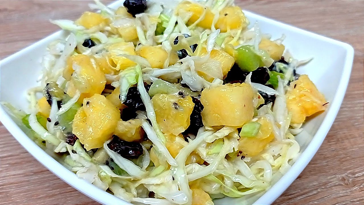 💥 Prepara la más exquisita ensalada de repollo. ¡Te encantará! 🤤 - YouTube
