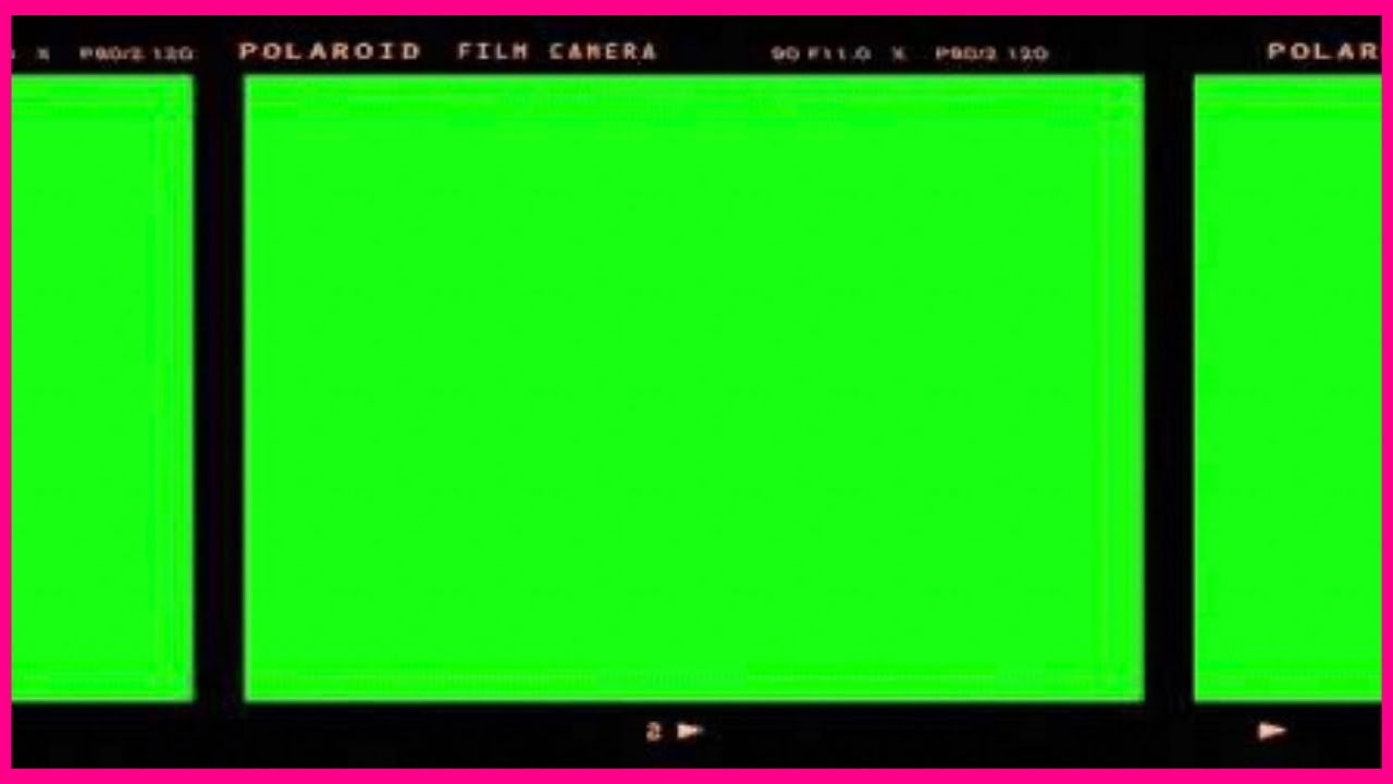 POLAROID FILM GREENSCREEN | itsmechong - YouTube