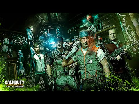 Call of Duty A.W. EXO ZOMBIES mapa OUTBREAK - YouTube