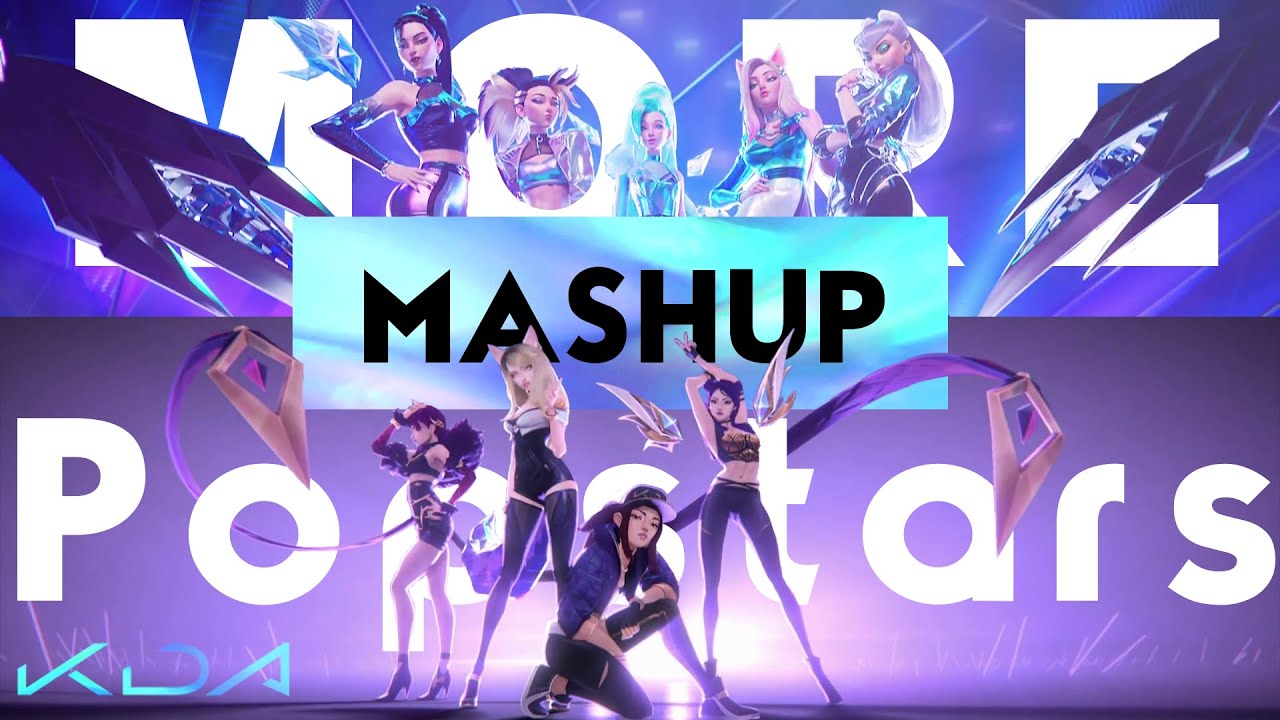 KDA MORE x Popstars [MASHUP] ft.Madison Beer, (G)I-DLE, Lexie Liu ...