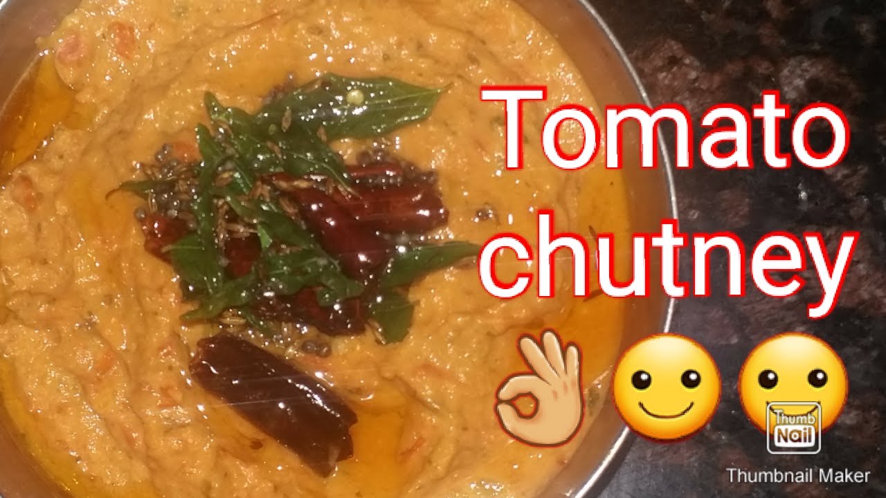 TASTY tomato PACHADI||roti PACHADI|tomato roti PACHADI||easy and simple ...