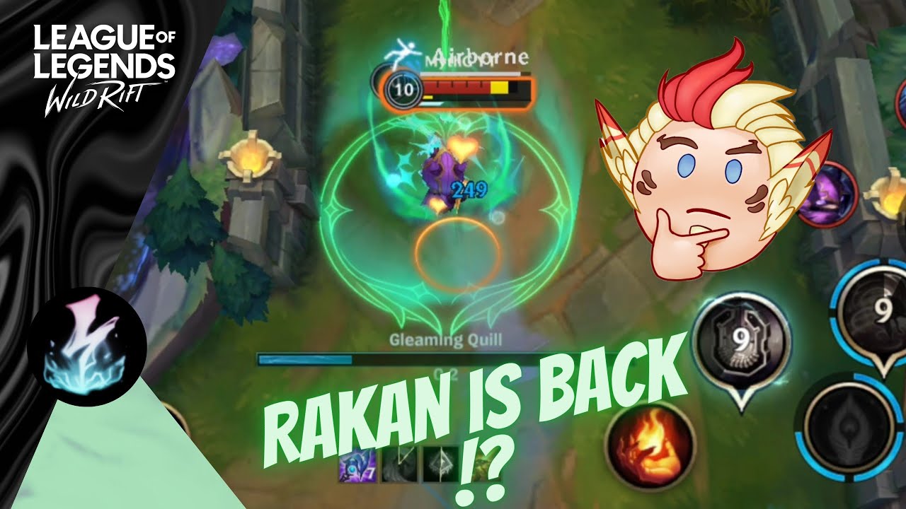 Wild Rift | NEW SEASON AND NEW BUILD FOR AP RAKAN - YouTube