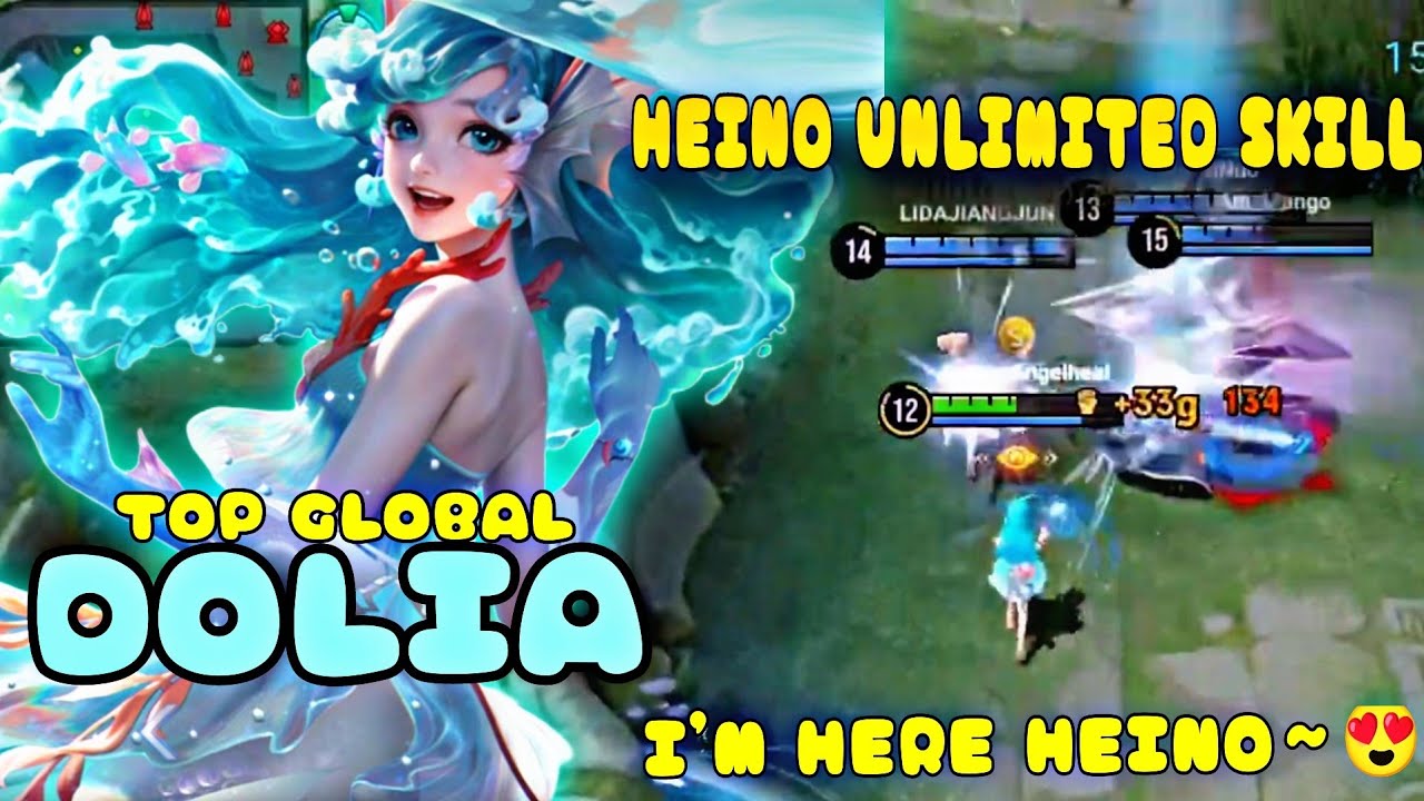 HONOR OF KINGS - DORIA GAMEPLAY II TOP GLOBAL DORIA HOK I DOLIA COMBO ...