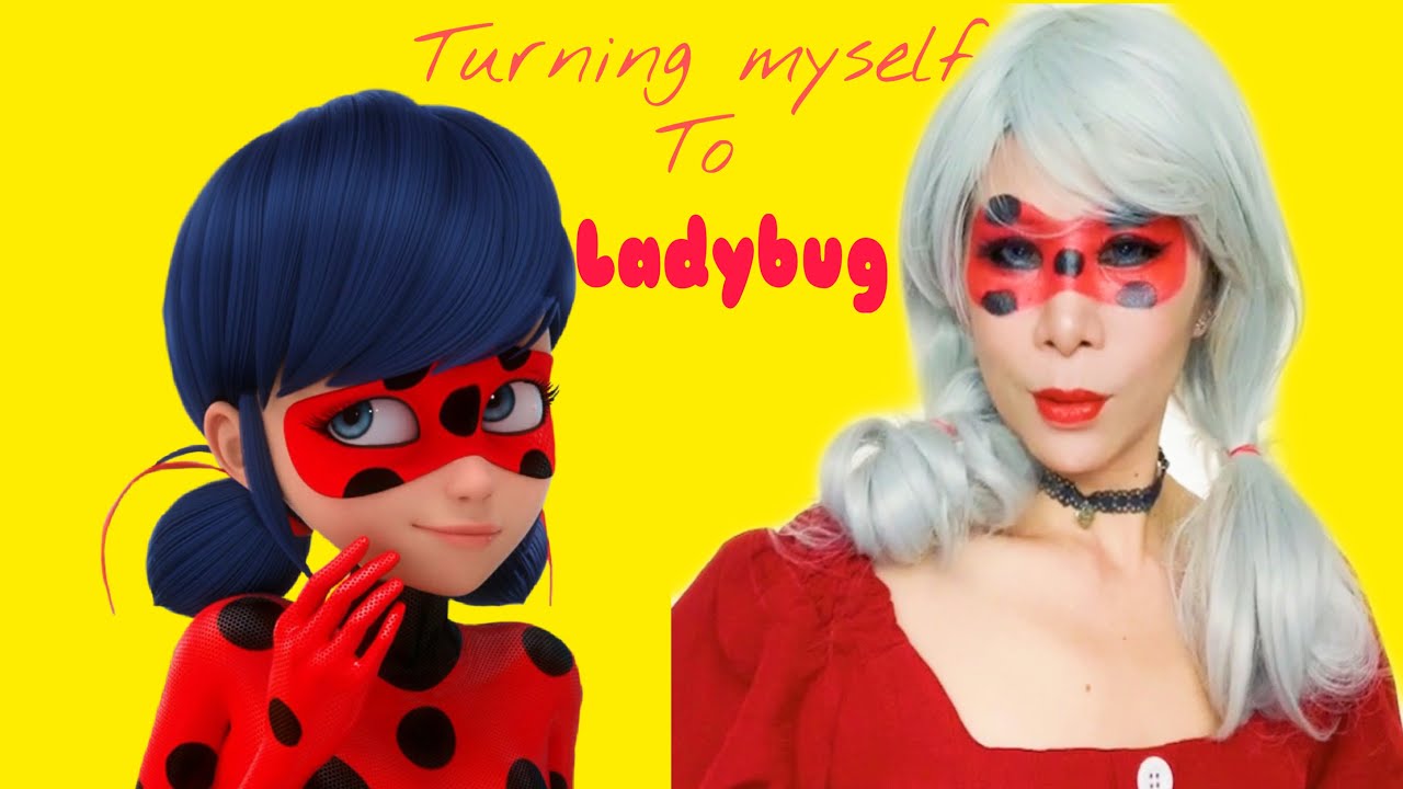 Miraculous Ladybug Makeup Tutorial/Cosplay Makeup #Shorts - YouTube