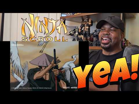 Ninja Scroll - Official Theatrical Release 4K Restoration Trailer - Reaction!