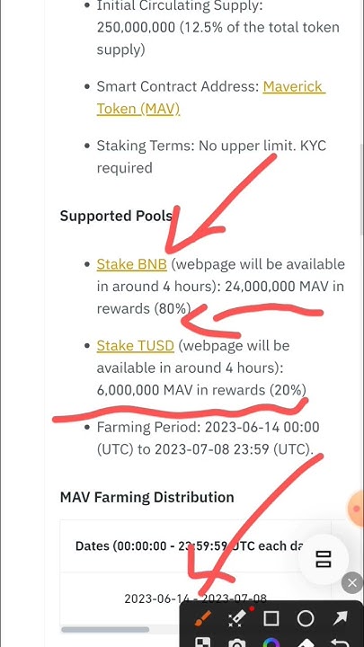 Maverick Protocol (MAV) on Binance Launchpool! Stake BNB to Earn 80% in Rewards 🔥🔥 #binance ...
